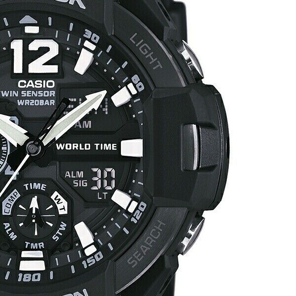 Casio watch G-SHOCK GRAVITYMASTER GA-1100-1AJF Men New JAPAN ...