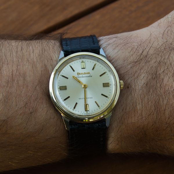 [WTS] Vintage Bulova Ambassador - Microrotor, Solid 14k Gold | WatchCharts