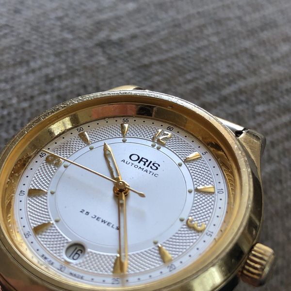 ORIS 7490 'CONSTANTINE' Modern Classic Gold Tone WRISTWATCH ...