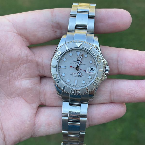 [WTS] Rolex Yachtmaster 168622 Platinum Bezel | WatchCharts Marketplace