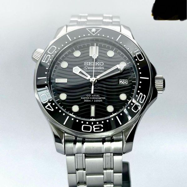 Seiko seamaster mod | WatchCharts Marketplace