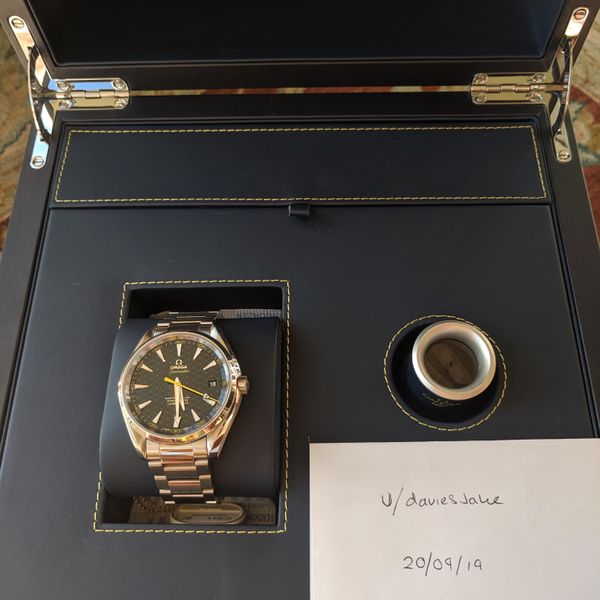 [WTS] Omega Aqua Terra BOND SPECTRE limited edition, Box & Papers + all ...