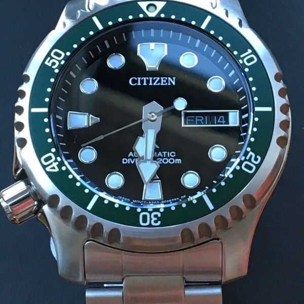 Citizen Promaster Automatic Mens 200m Divers Watch NY0084-89E New with ...