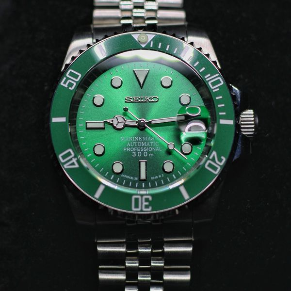 Seiko Sub Hulk Mod (NH35) | WatchCharts Marketplace