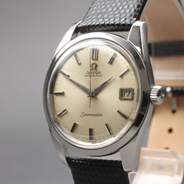 [Near MINT] Omega Seamaster Cal.565 Date Silver date Automatic Men's From JAPAN | WatchCharts ...