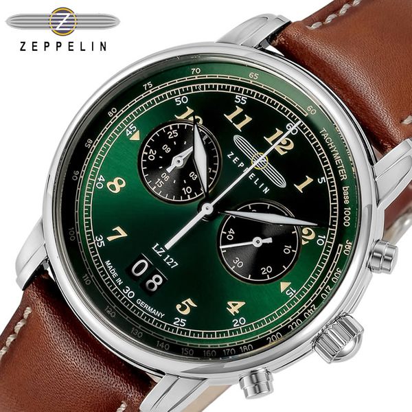 Zeppelin Watch ZEPPELIN Watch ZEPPELIN Watch GrafZeppelin Men's / Green ...