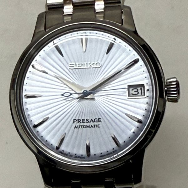 SEIKO Presage Automatic Blue Dial 34mm Watch SRP841J1 | WatchCharts ...