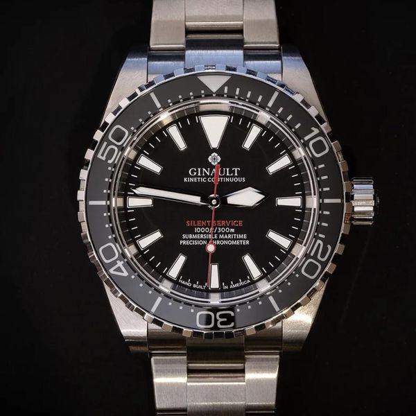 [WTS] Ginault Silent Service BNIB Dive Bezel No Date | WatchCharts
