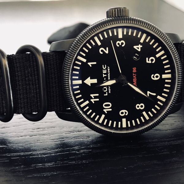 FS: LUM-TEC COMBAT B6 Automatic with Custom DLC coated Case Back ...
