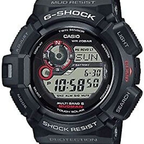 Casio G-SHOCK GW-9300-1JF Solar Radio Men's Watch New in Box GW-9300-1 ...