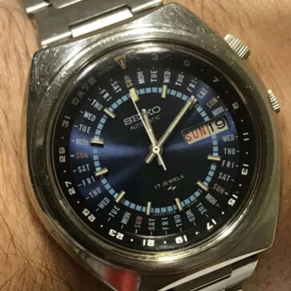 Seiko 1970s Vintage Automatic Perpetual Calendar 7006-6039 Mens (NO ...