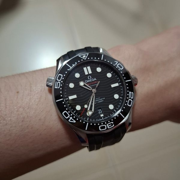 Omega Seamaster Diver 300 Black Rubber July 2023(Cheapest ...