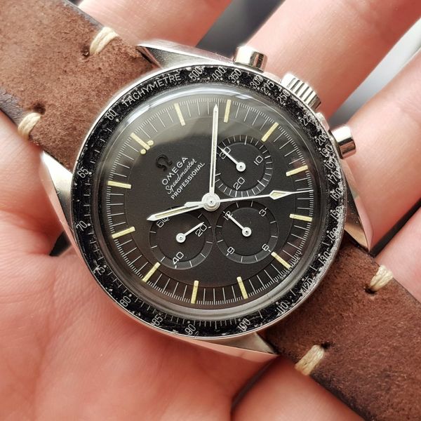 FSOT Omega Speedmaster 105.012-65 Brown Dial Cal 321 with Omega Extract ...