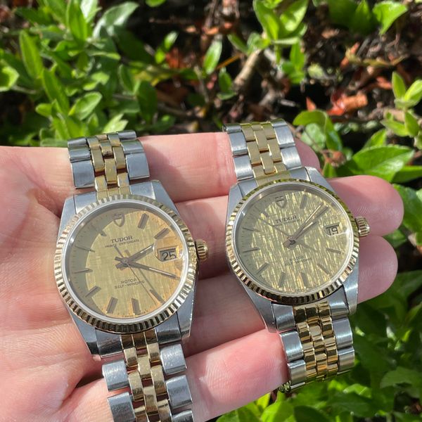 [WTS] Tudor Prince Oysterdate Linen Dials - refs. 72033 & 74033 ...