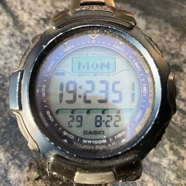 casio Protrek solar PRG 50YT Titanium Watch | WatchCharts