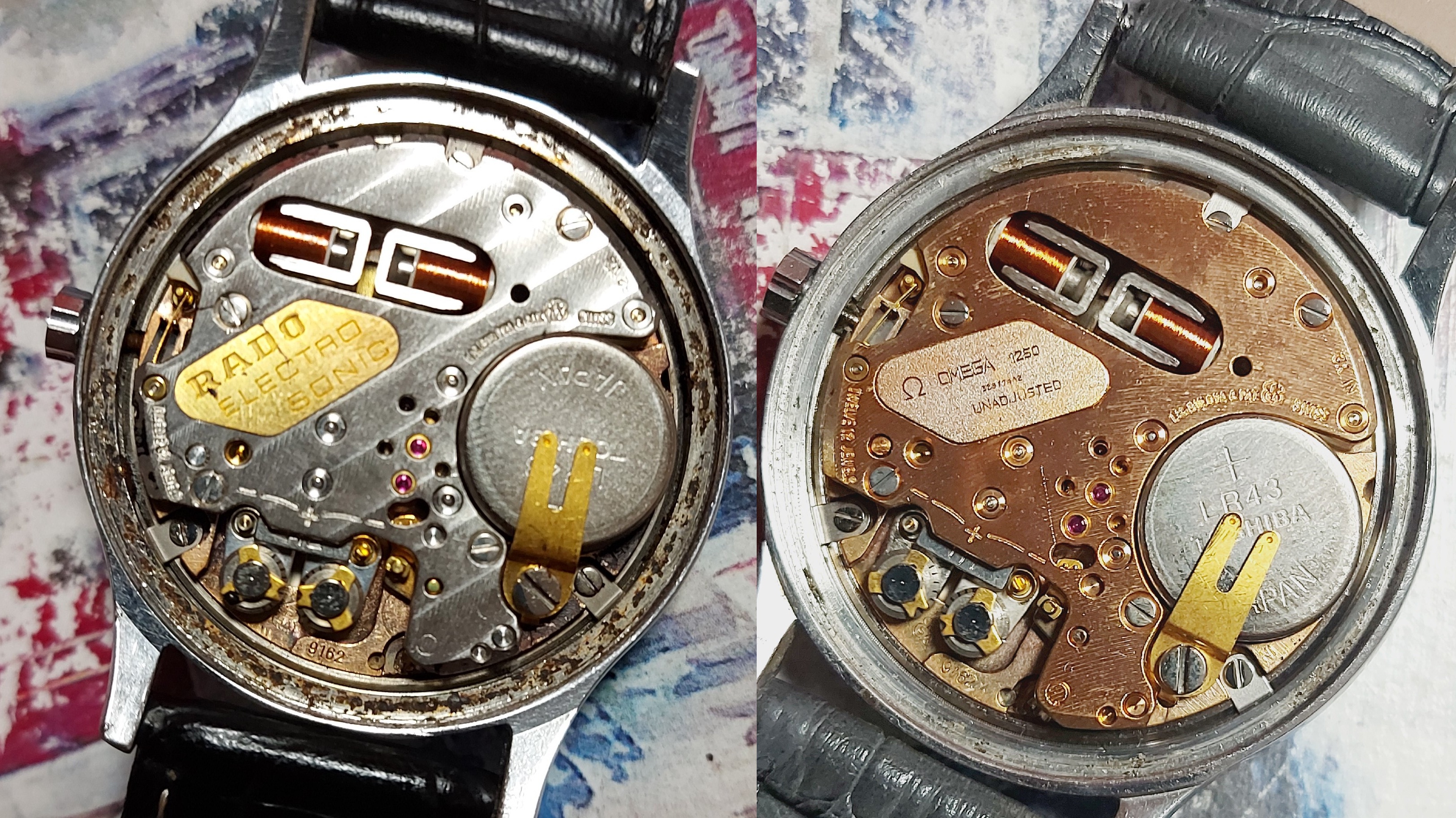 [WTS] Project watch - Omega Tuning Fork / Rado signed movement ...