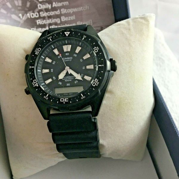 Casio Men's Vintage AMW320 2701 Dive Watch The Arnie Authentic ...