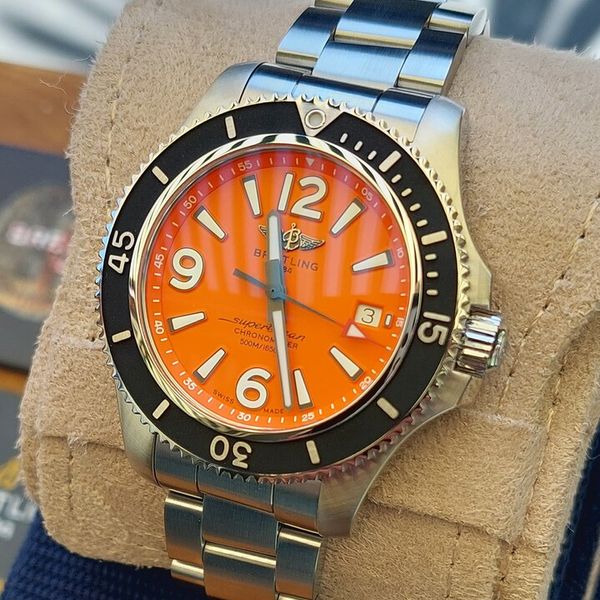 FS: Breitling Superocean Orange dial 42mm | WatchCharts Marketplace