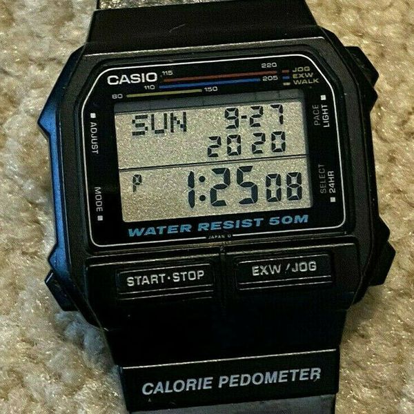 Vintage Casio Watch EXW-50 , 611 module- Works Perfectly- New Battery | WatchCharts Marketplace