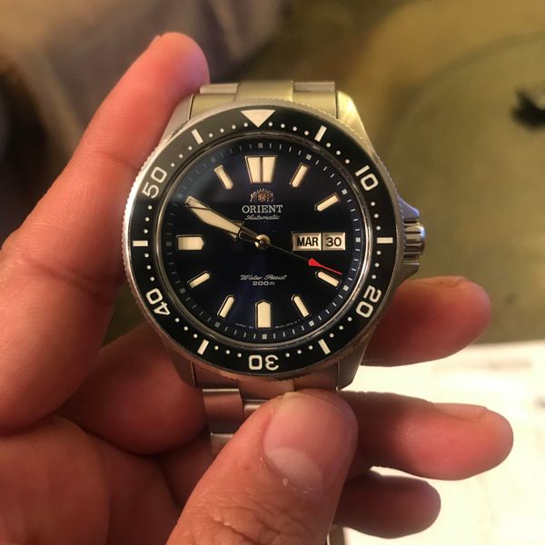 [WTS] ORIENT MAKO USA II STRAPCODE BRACELET - COIN EDGE BEZEL | WatchCharts