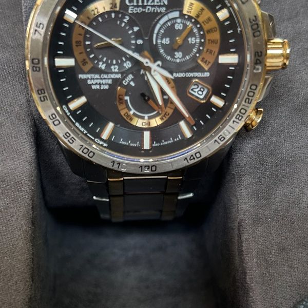 Citizen Eco-Drive Mens Watch, 2-Tone, E650-S075157, Extra Links, 2 ...