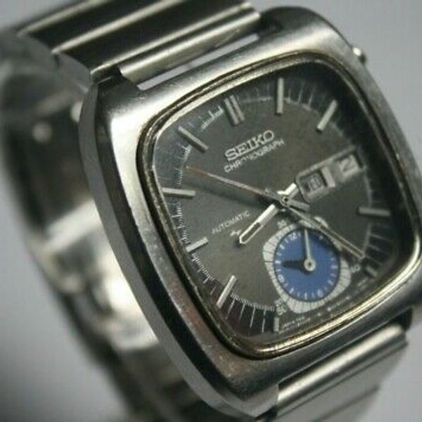 Seiko Monaco 7016 5010 CHRONOGRAPH Automatic watch day date Vintage ...