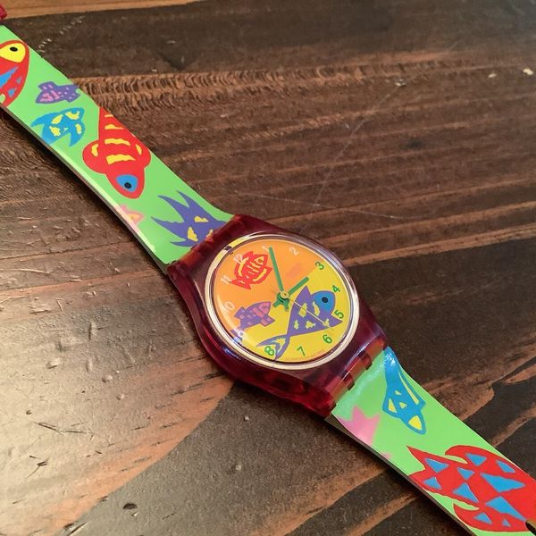 Swatch Ladies - Fish Themed - 25mm | WatchCharts Marketplace