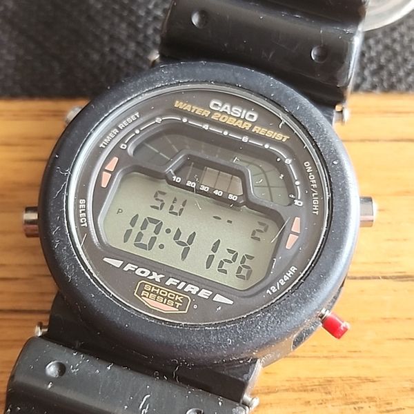 Vintage Casio Fox Fire | WatchCharts Marketplace