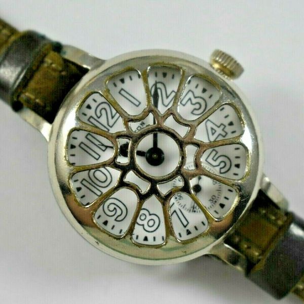 Vintage Hamilton Rare Trench Wrist Watch w/Shrapnel Guard Cal.981 Runs ...