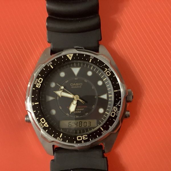 Vintage Casio AMW-320C Ana/Digi Quartz Men's Watch | WatchCharts ...