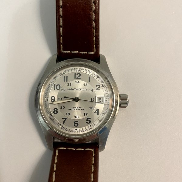 Hamilton Khaki Field Automatic Silver H704450 | WatchCharts Marketplace