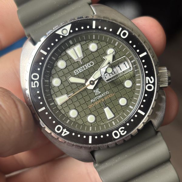 [WTS] Seiko SRPE05 King Turtle w/Olive Grenade Dial - $299 ...