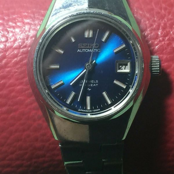 Seiko 2205-0720 Automatic 17 Jewel Hi-Beat Women's Watch Running And ...