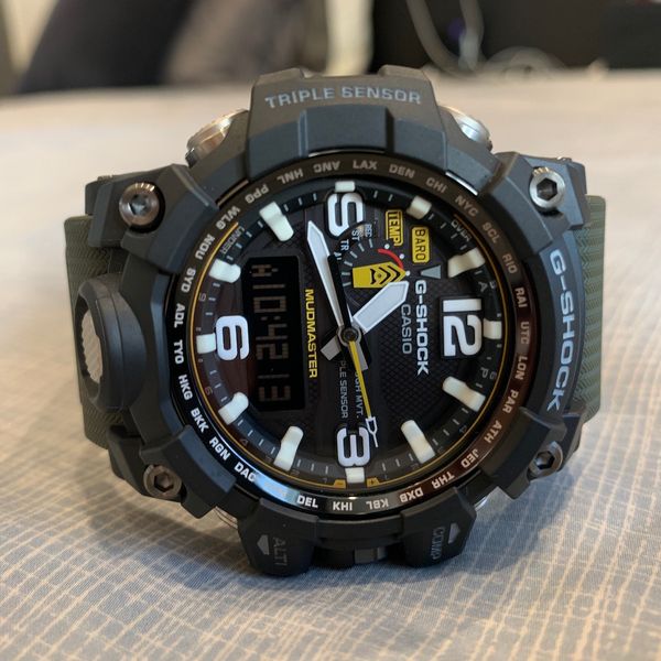 FS: Casio G-Shock Mudmaster GWG1000-1A3JF Unworn New In Box Condition ...