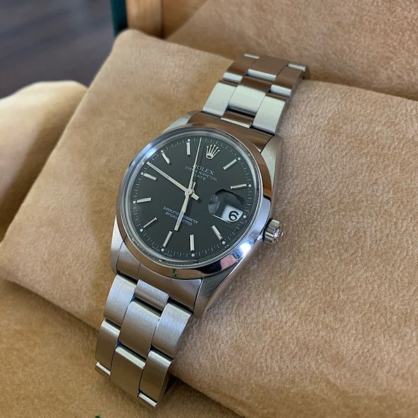 FS: Rolex 15000 Date (black dial) | WatchCharts Marketplace