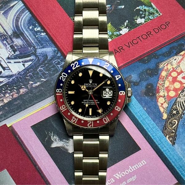 Rolex GMT-MASTER | 16750 “No Date” Glossy Dial Patina | WatchCharts ...