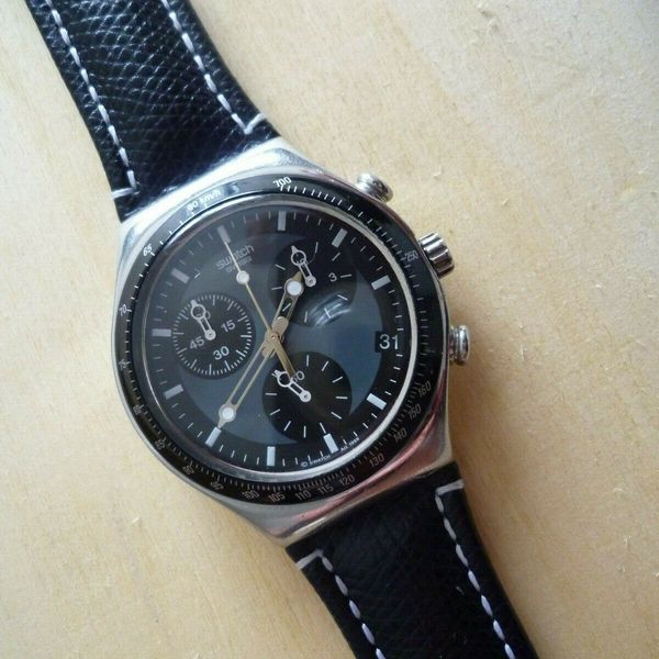 Swatch Irony Chronograph - Windfall YCS410GX - Rare Retro - Vintage ...