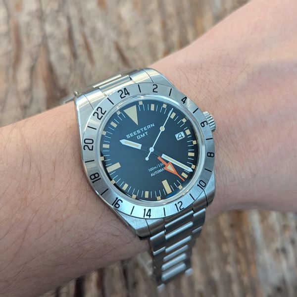 [WTS] Seestern GMT NH34 Automatic - Like New | WatchCharts Marketplace