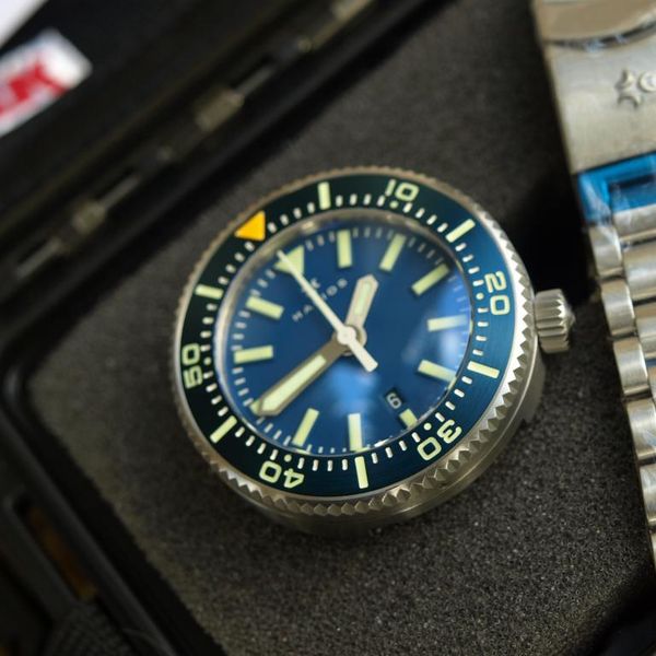 ***SOLD*** F/S - Halios 'Puck' - 1000M - Blue Dial - beautiful and ...