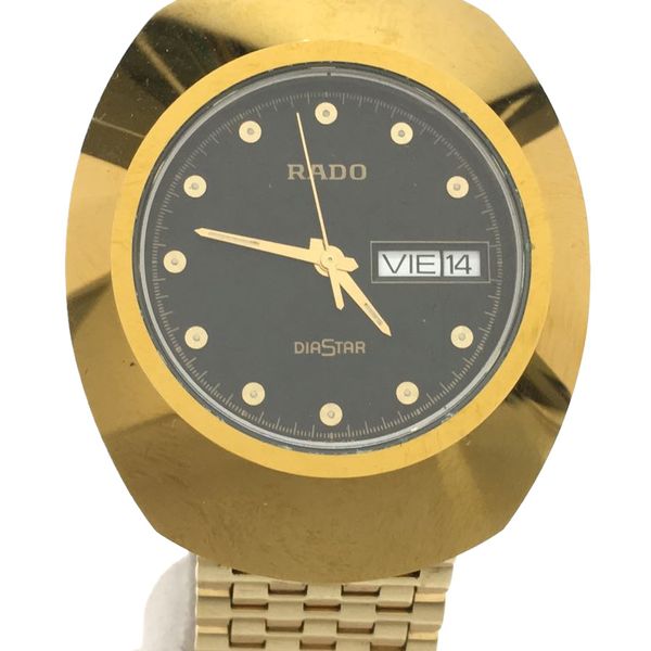 [Used] RADO Quartz watch / Analog /-/ Black / Gold [Clothing ...