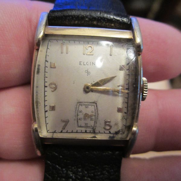 Vintage Elgin Watch 554 old elgin 10K RGP watch antique watch old ...