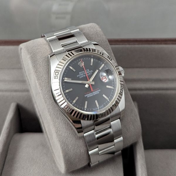 FS: Rolex 116264 Turn-O-Graph Charcoal Dial circa 2006 | WatchCharts ...