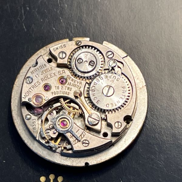 Mouvement De Montre Rolex Oyster date , mÃ©canique ,Vintage Calibre 740 ...