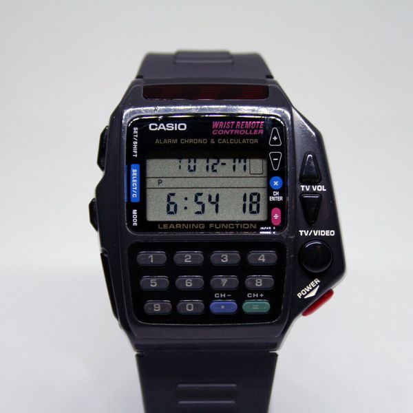 Vintage Casio CMD-40B Module 1175 Remote Controller Digital Watch ...