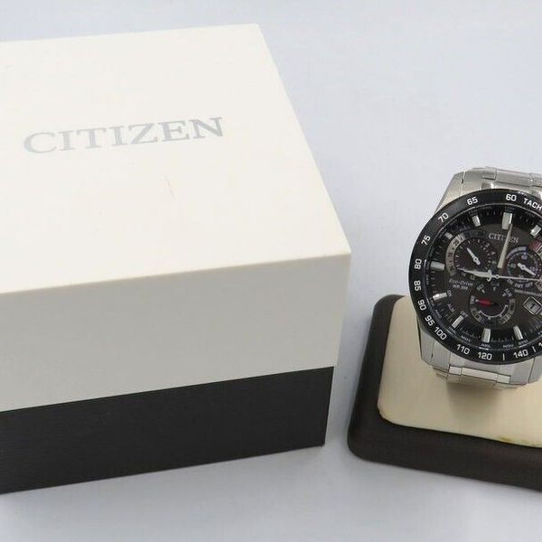 Citizen E660-S121159 Men's Eco-Drive Radio Controlled Watch w/Broken ...