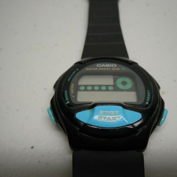 Vintage Casio Team A Soccer Digital Quartz Watch TM-11 - Made in Japan ...