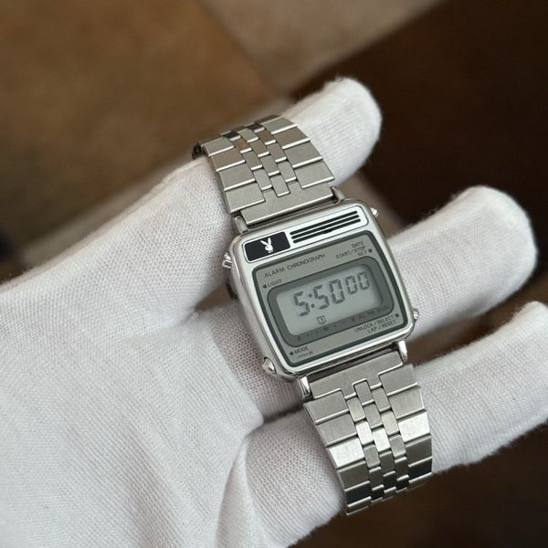 Vintage Seiko x Playboy Y486-4010 Menâ s Digital Alarm Watch JDM 1980s - Mint | WatchCharts ...