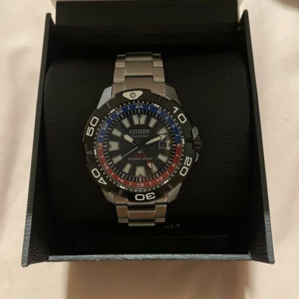 Citizen BJ7128-59E Promaster Pepsi Eco Drive GMT 200 Meter | WatchCharts