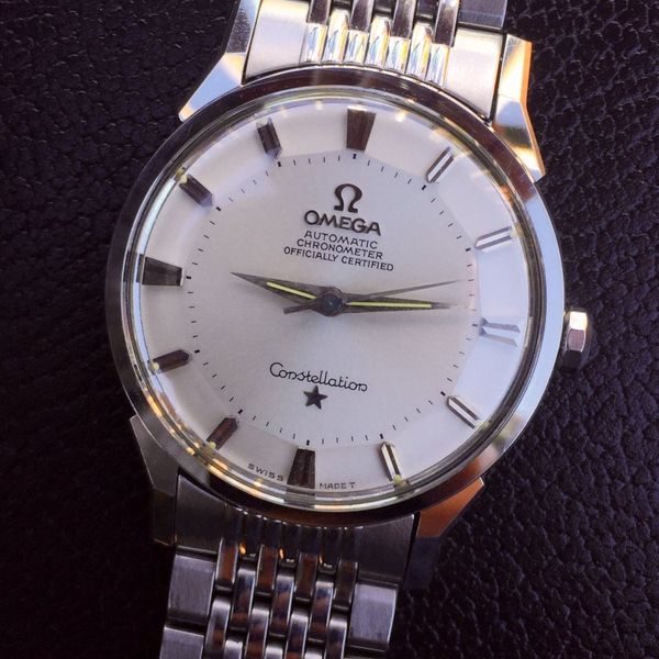 SOLD Vintage Omega Constellation 167.005, Pie Pan Dial, Exceptional ...