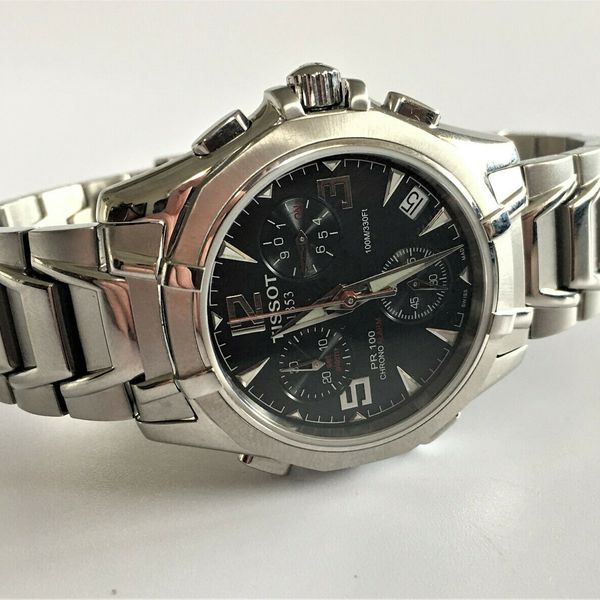 Gents ‘Tissot’ PR100 Quartz Chrono Alarm Flyback Watch (P670/770) (ETA ...